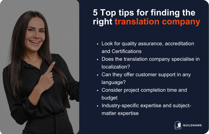 How to choose the right translation company