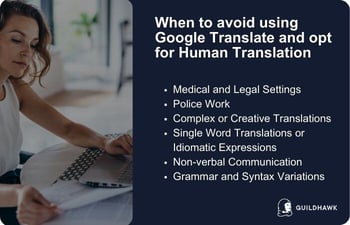 In practice: How accurate is Google Translate?